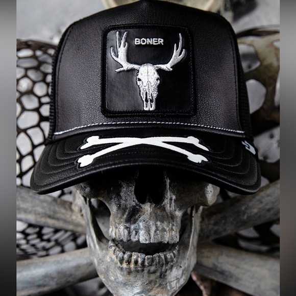Goorin Bros | Accessories | Nib Limited Edition Goorin Brothers Boner Skull Trucker Hat | Poshmark